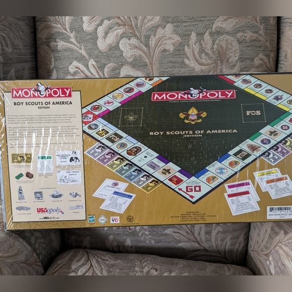Hasbro | Games | Monopoly Boy Scouts Of America 95th Anniversary ...